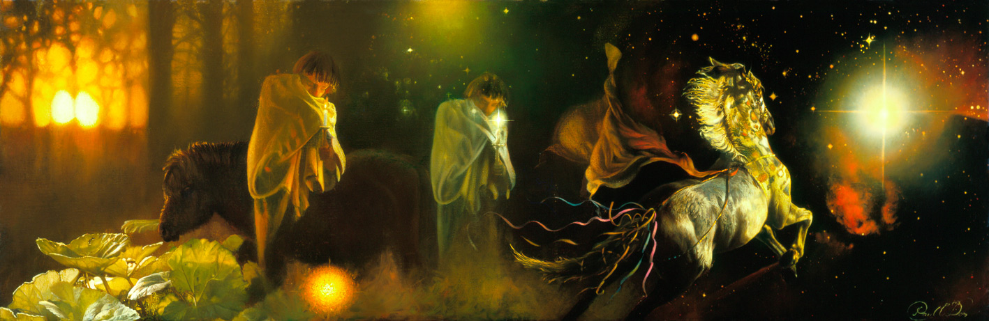 Paul Christiaan Bos Fine Art-MAGISCH Realisme-schilderijen van het onderbewustzijn